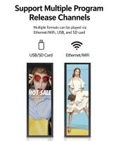 China 1. Ultra Wide Stretched Bar LCD Display Long Strip Digital Signage for Shelf / Bus / Elevator Advertising
2. 19/24/28/37 Inch Stretched Bar LCD Screen Commercial Strip Advertising Display
3. Android S for sale