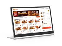 China 23.8 digital menu displays showcase burger sets, chicken sets and family meals, and support both delivery and collectionCrave Burger | Order Fresh Burgers, Pizza & Fried Chicken Online for sale