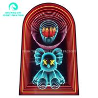 China Customizable LED Neon Wall Decor Fashionable Red White Blue Purple Pink Yellow Green for sale