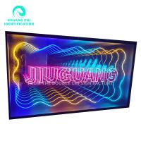 China Durable Metal Frame Custom Infinity 3D Mirror Neon Dance Floor for DJ Disco Party for sale