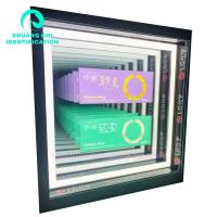 China Durable Metal Frame Custom Infinity 3D Mirror Neon Dance Floor for DJ Disco Party for sale