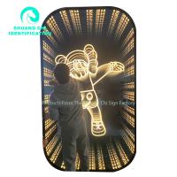 China Customization Fashion Sense of Technology Neon with Mirror Voltage DC12V/AC110-220V for sale