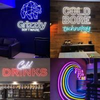 China Acrylic neon Flex 12V RGB Waterproof LED Neon Sign Light for Holiday Party Decoration for sale