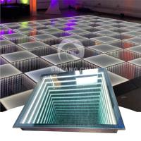 China 80 IP 67 Stainless Steel Tempered Glass Pressure Sensitive Led Dance Floor Tiles for sale