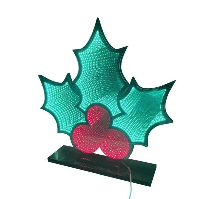 China Christmas Decoration Supplies Power Cord Included for Double-sided Infinity Mirror for sale