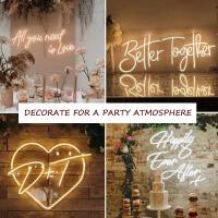 China Custom Led Neon Light Name Logo Neon Sign For Bedroom Birthday Party Home for sale
