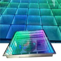 China Dazzling Visuals With Led Liquid Tiles Floor And Support Dimmer Brick Lights for sale