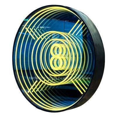 China Customized LED Neon Wall Decor Rebow Magic Mirror's Innovative and Fashionable Design for sale