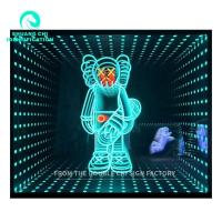 China DC12V/AC110-220V Customized Size Technological Light and Shadow Infinity Mirror Neon for sale