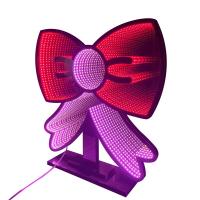 China Christmas Decoration Supplies 40cm LED Christmas Bell Light with Magic Mirror 80 Ra for sale