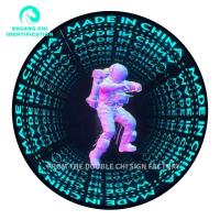 China DC12V/AC110-220V Customized Size Technological Light and Shadow Infinity Mirror Neon for sale