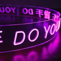 China DIY Cable Neon Light Sign for Custom Logo Flex Strip Smooth Lighting Production Line for sale