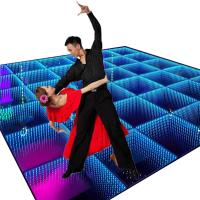 China Beauty Of Our Customizable RGBW LED Dance Floor For Landscape Parties for sale