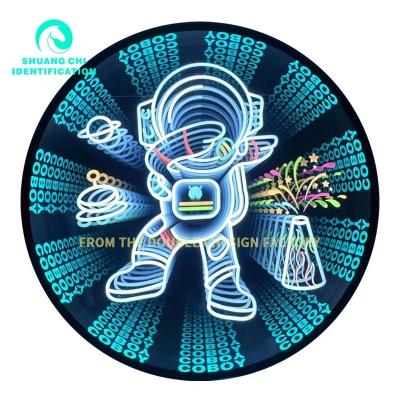China Endless Possibilities High Brightness LED Light Trifold Mirror for Indoor and Outdoor for sale