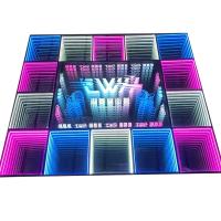 China Beauty Of Our Customizable RGBW LED Dance Floor For Landscape Parties for sale