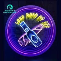 China Custom Advertising Luminous Words Infinity Mirror Neon Sign with 3D Realistic Neon Light for sale