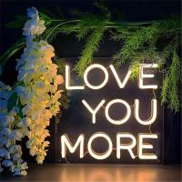 China Customized Size Discount LED Neon Sign for Happy Birthday Logo Wings Halloween Bar Sign for sale