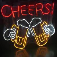 China Customized Size LED Neon Sign Light for Interior Decoration Good Vibes Wall Decor for sale