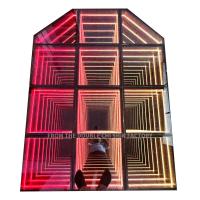 China IP55-IP67 Waterproof LED Dance Floor for Wedding Party Stage DJ 3D Mirror RGB Lighting for sale