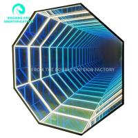 China Indoor Outdoor 3D Mirror LED Wall Lamp Neon Mirror Source for 2023 Ideas Decoration for sale