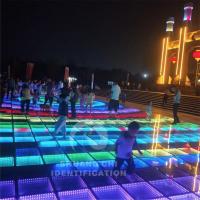 China Portable LED Dance Floor Light Ground Row Lights With 30000 Working Time for sale