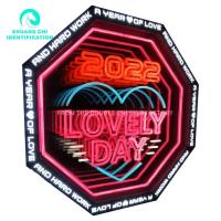 China 2023 Infinite Extension Digital Signage LED Light Box Mirror Abyss Neon Mirror for Indoor for sale