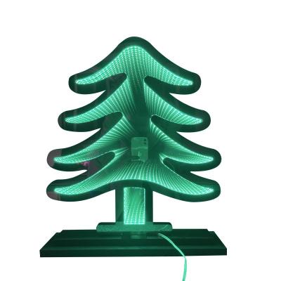 China Christmas Tree Infinity Led Acrylic Mirrors Outdoor Lights with NO Dimmer Support for sale