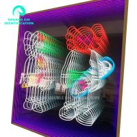 China The Must-Have Wall Decoration Custom End 3D Neon Mirror for KTV and Indoor Spaces for sale