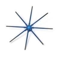 China Cloud Advertising Holographic Fan Wall Mounted Contrast Ratio 1.692MM Brightness 2300 for sale