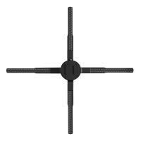 China Cloud Advertising Holographic Fan Wall Mounted Contrast Ratio 1.692MM Brightness 2300 for sale