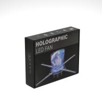 China Cloud Advertising Holographic Fan Wall Mounted Contrast Ratio 1.692MM Brightness 2300 for sale