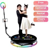 China 360 Degree Party Video Camera with Rotating Stand Stabler Strong Metal Tempered Glass for sale