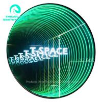 China Melaleuca Abyss Mirror Infinity Mirror Neon Art 12 Interior Decoration 2023 Hot Products for sale