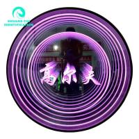 China Power Supply Plug Infinity Custom LED Screen Mirror Neon Sign For Any Organization for sale