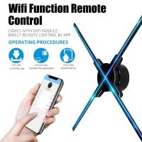 China Hotel Digital Video Signage 65cm Hologram Fan with 1080p Cloud Wifi Olograma Display for sale