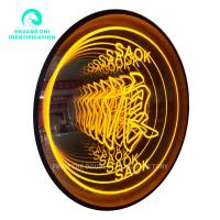 China Stainless Steel Housing Custom 3D Mirror Tiles with LED Strip in Contemporary Style for sale