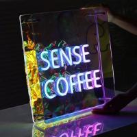 China Custom Infinity Effect Color Gradient Mirror Light Neon Sign with Durable Metal Frame for sale