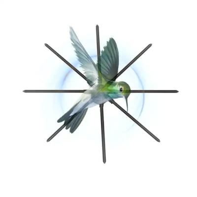 China 42cm 52cm 65cm 70cm 100cm Projector Display Led 3d Hologram Fan for Adverts in Shop for sale