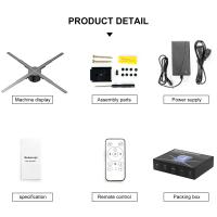 China 100-240V/AC Input Voltage 3D Hologram Generator LED Show for Outdoor Promotion Events for sale