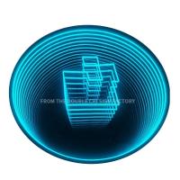 China Fashion trends Infinity Light Sign Neon Mirror for Wall Decoration LED Neon Infinity Mirror Decoration for sale
