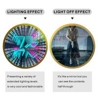 China Fashion trends Infinity Light Sign Neon Mirror for Wall Decoration LED Neon Infinity Mirror Decoration for sale