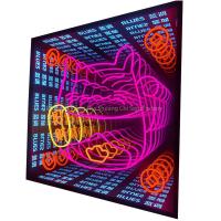 China Custom LED Neon Bar Sign for Outdoor Waterproof Infinity Mirror Advertising in Hotels for sale