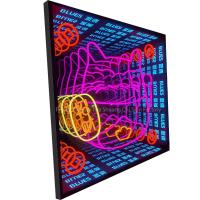 China Custom LED Neon Bar Sign for Outdoor Waterproof Infinity Mirror Advertising in Hotels for sale
