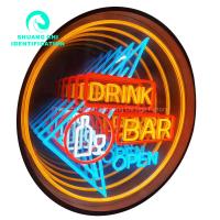China Custom LED Neon Bar Sign for Outdoor Waterproof Infinity Mirror Advertising in Hotels for sale