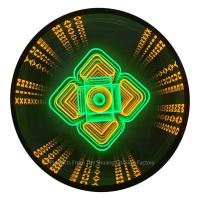 China Custom LED Neon Bar Sign for Outdoor Waterproof Infinity Mirror Advertising in Hotels for sale