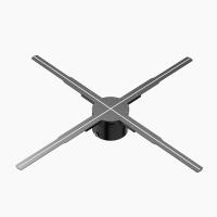China Supermarkets Content Upload APP 75x2 Wifi Hologram LED Fan for 3D Hologram Projection for sale