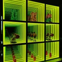 China Fashion Store LED Light Color-Changing Display Cabinet for Intelligent Tunnel Decoration for sale
