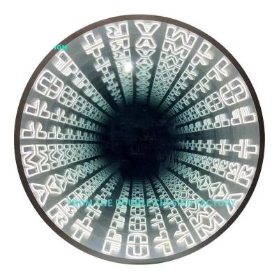 China Elevate Decor Stunning 3D Neon Abyssal Mirror Checkered 50X50 in Customizable Colors for sale