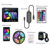 China WiFi Controlled RGBW LED Strip Light 5m 10m 50m 12V 24V 5050 Colour Multicolor Change for sale