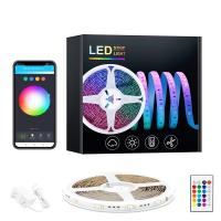 China 80 Ra 110 lm/w Smart Music LED Strip Light with Magic Color Changing and Bluetooth for sale